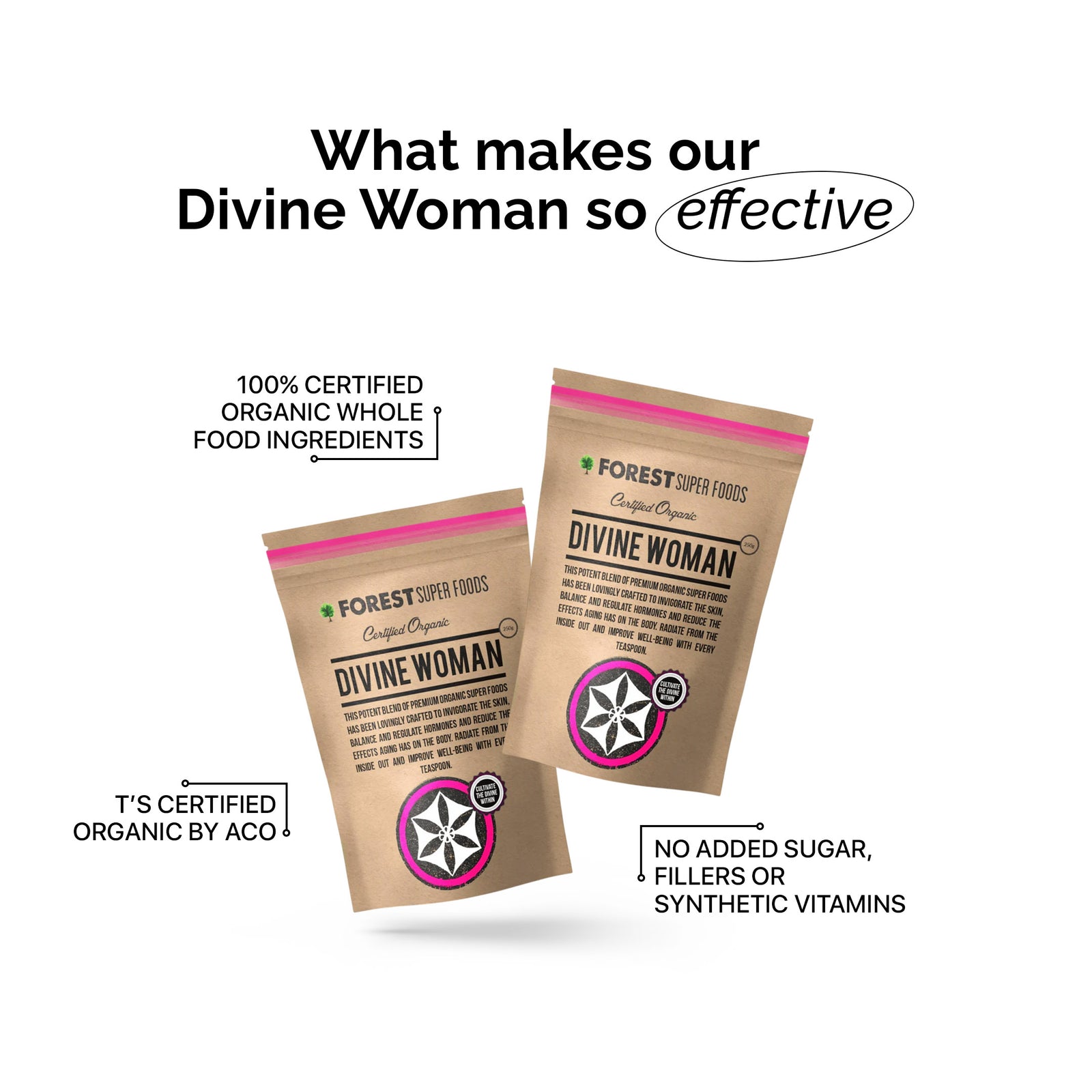 Divine Woman Multivitamin Powder – Organic | FSF