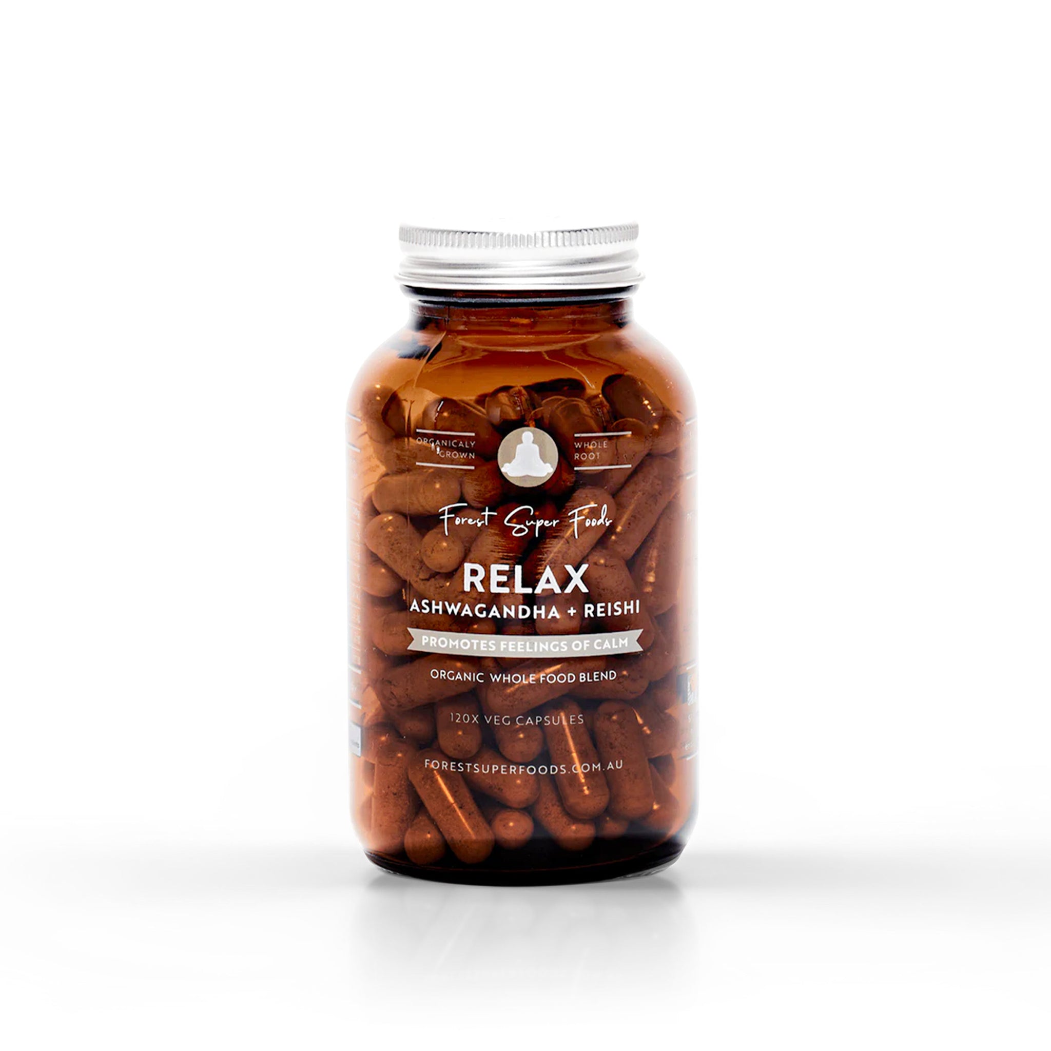 Relax Blend – Reishi & Ashwagandha Capsules | FSF