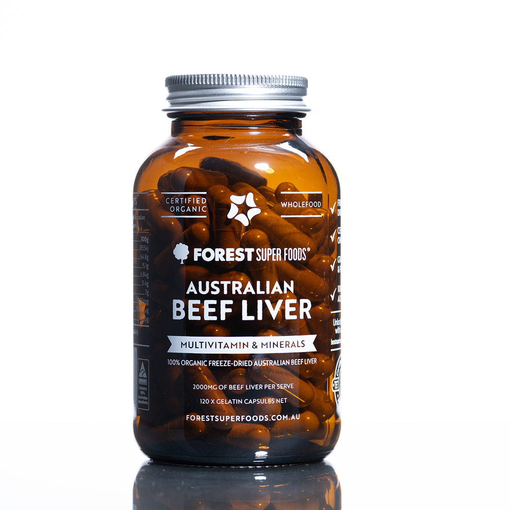 Organic Beef Liver Capsules – Grass-Fed Australian | FSF