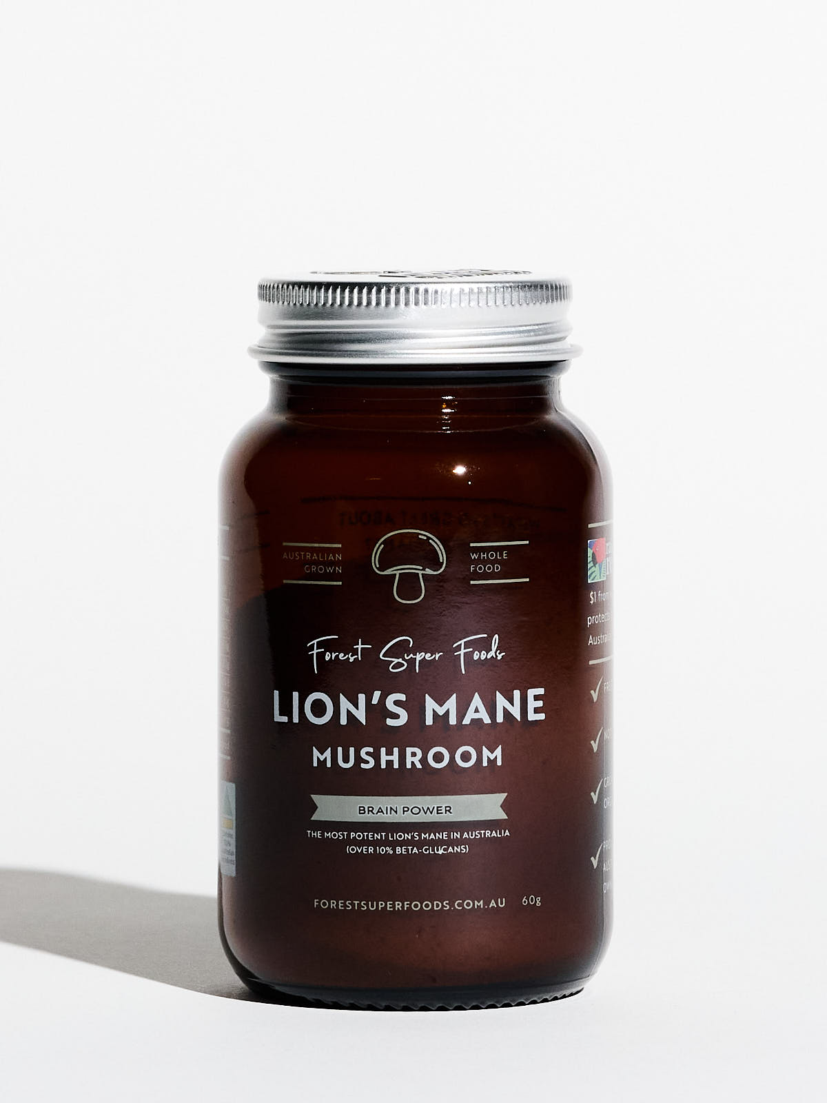 Australian Grown Lions Mane Powder | Australian Superfood | Forest ...