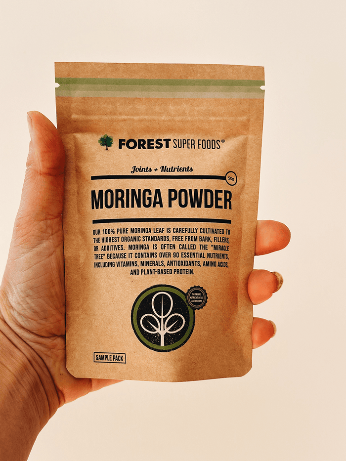 Mini Certified Organic Moringa Leaf Powder | Forest Super Foods